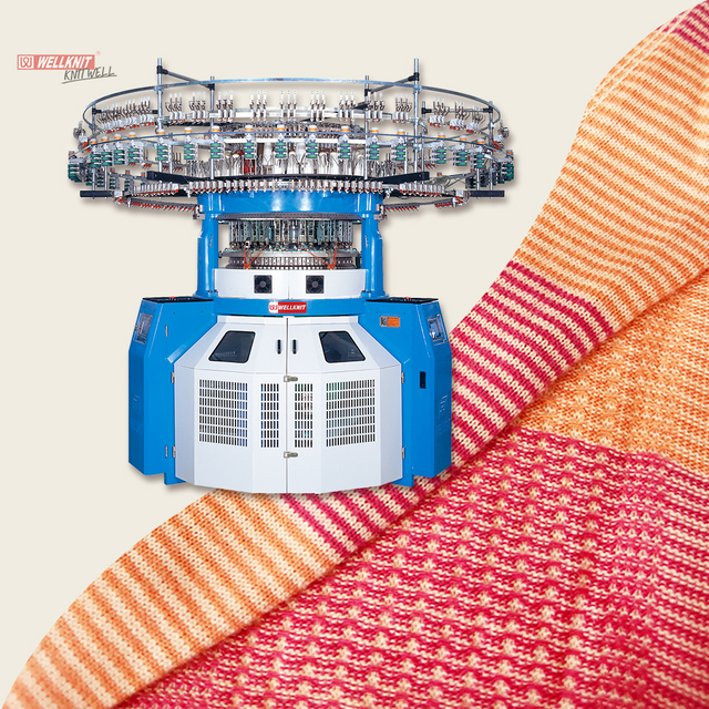 China WELLKNIT Circular Knitting Machine With 4 Colors manufacturers ...