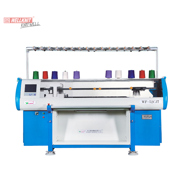 WF-52CJT Three System Computerized Flat Knitting Machine from China ...